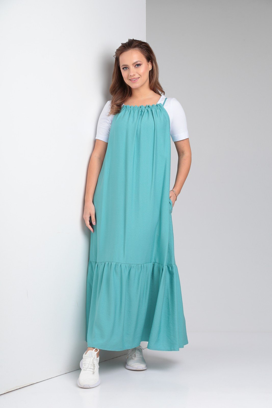 Сарафан 7802 полынь Tvin купить в интернет магазине Велесмода